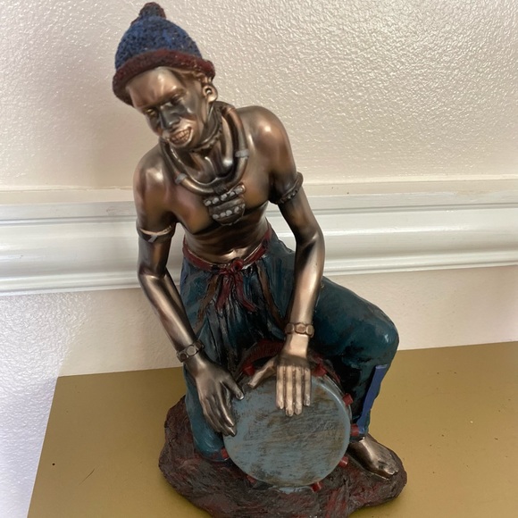 Vintage | Other | Handcrafted African Ancient Kenyan Tribal Statue ...